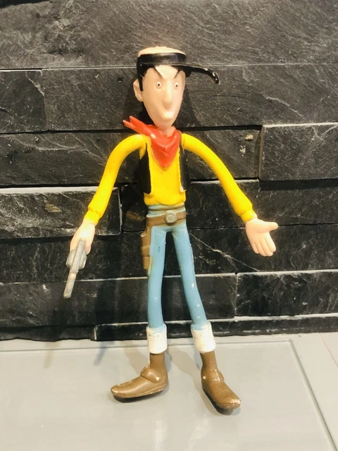 FIGURINE COLLECTION LUCKY Luke flexible vintage 1984 14 cm EUR 7,10 ...