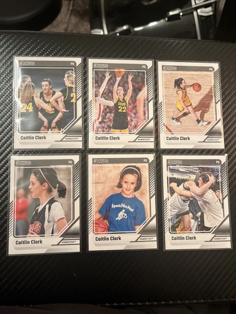 2024 CAITLIN CLARK Collection Lot Of 6 Panini Donruss Cards Iowa Rc ...