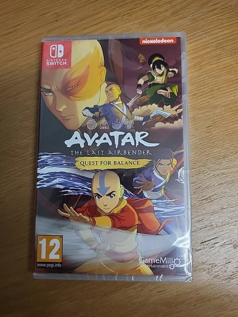 AVATAR THE LAST Airbender Quest for Balance Nintendo Switch flambant neuf scellé EUR 26,87 ...