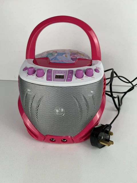 LEXIBOOK DISNEY PRINCESS K7000DP Pink CD Player Radio £21.99 - PicClick UK