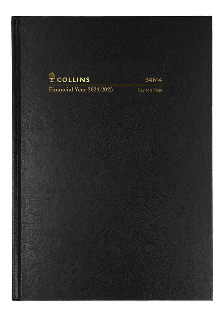 2025 - 2026 Financial Year Diary Collins A4 Week to View WTV 34M4 P40 ...