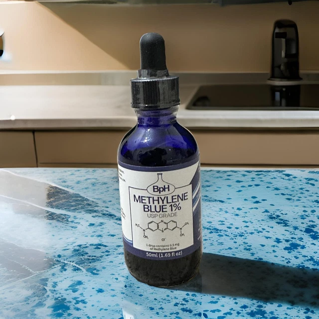 BIOPHARM METHYLENE BLUE 1% USP (Pharmaceutical) Grade: 1×50 mL bottle £ ...