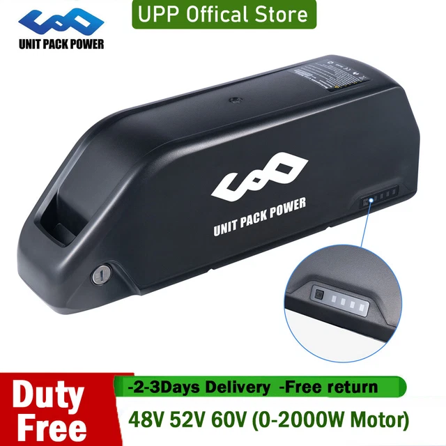 UPP EBIKE BATTERY 48V 52V 60V 24Ah 25Ah Lithium E-bike Battery 0-2000W Motor DIY £269.00 ...