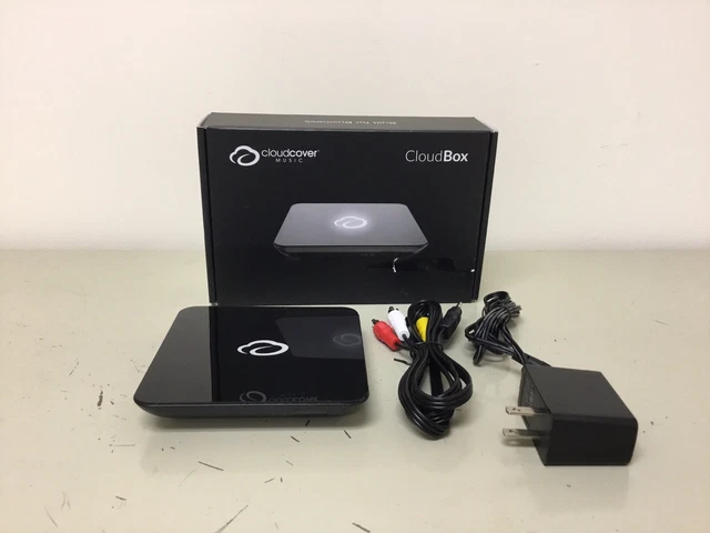 CLOUDCOVER MEDIA PLAYER Music Streaming Control Box Unit For Businesses ...