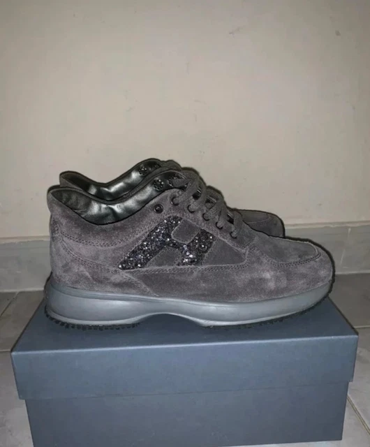 SCARPE HOGAN DONNA grigio interactive n. 35 nuove EUR 39,00 - PicClick IT
