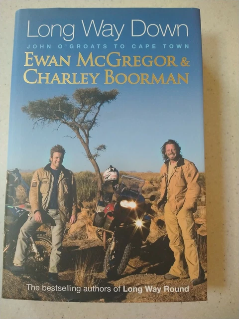 LONG WAY DOWN, Boorman, Charley, Paperback Book Ewan McGregor EUR 8,27 ...