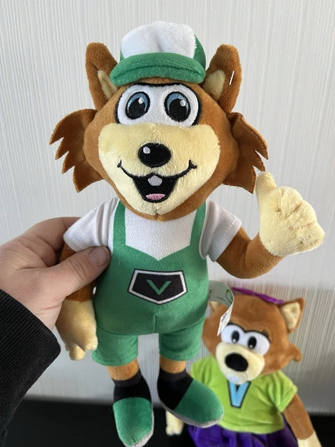 VINNIE THE FOX And Violet The Fox Plush Bundle Verdant Leisure Mascots ...