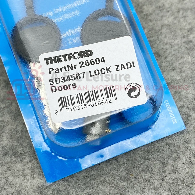 THETFORD CARAVAN MOTORHOME access or toilet door zadi lock barrel ...