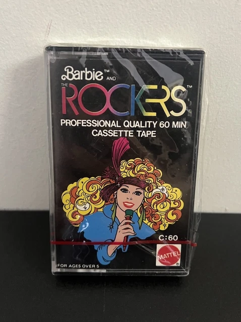 VINTAGE BARBIE AND The Rockers Cassette Tape Sealed 1986 60 Minutes ...