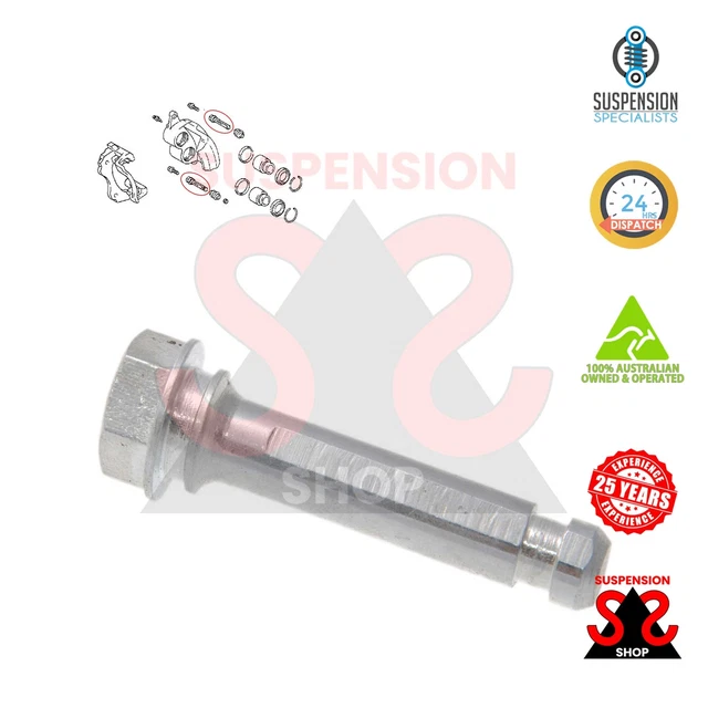 LOWER FRONT AXLE Guide Bolt, Slider Pin, Brake Caliper Suit TOYOTA Cresta 2.5 $30.88 - PicClick AU