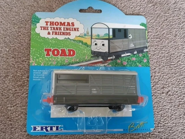 THOMAS THE TANK Engine ETRL Die-Cast Toad 1995 £10.00 - PicClick UK