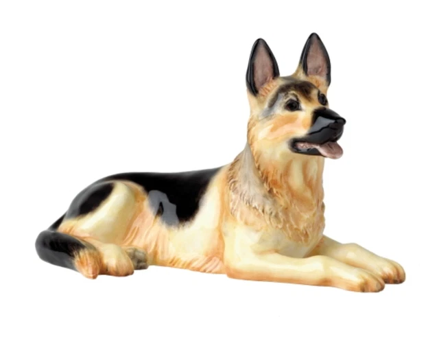 JOHN BESWICK COLLECTORS Dog Figurine - Alsatian German Shepherd £27.99 ...