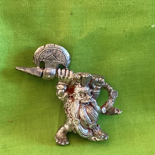 WARHAMMER MARAUDER DWARF Troll Slayer Dwarves Slayers Metal Figure Oop ...
