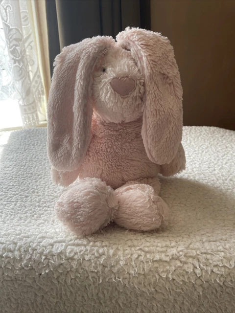 JELLYCAT JELLYKITTEN PIPER Bunny Rabbit Soft Toy Comforter Pink Medium ...