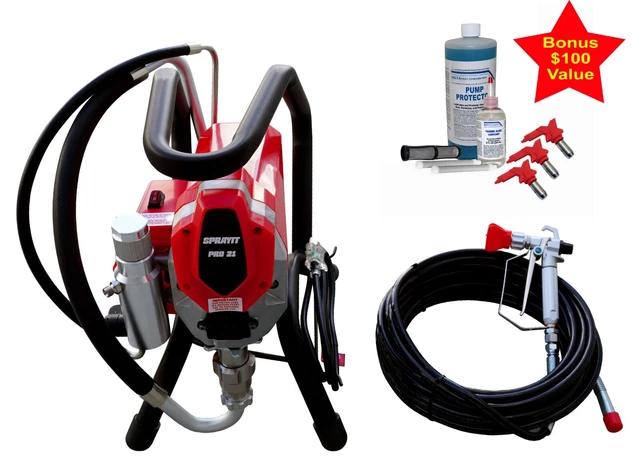 SPRAYIT PRO 21 Airless Paint Sprayer $370.00 - PicClick