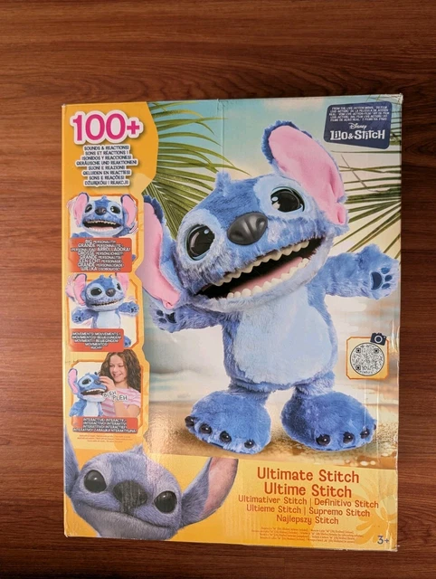 STITCH ULTIMATE LIVE Action Interactive Feature Plush Toys Disney £42. ...