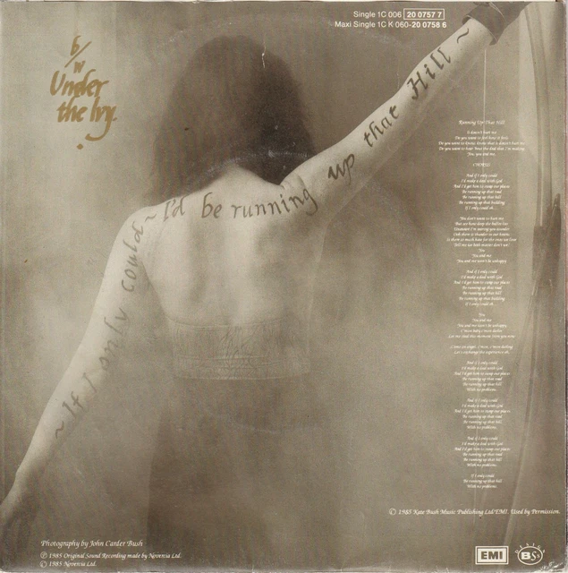 STRANGER THINGS KLASSIKER Kult 80er Kate Bush Running Up That Hill EU 7 ...