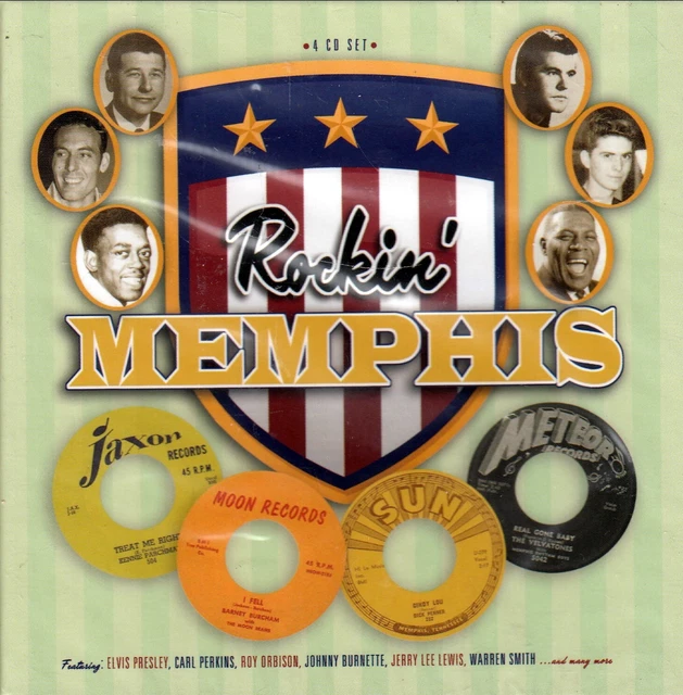 ROCKIN' MEMPHIS VARIOUS 4 x CD Box Set Rock'n'Roll SEALED EUR 13,31 ...