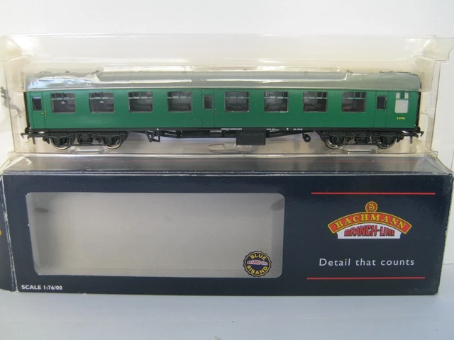 BACHMANN 39-053 BR MK.1 Second Open SO Coach SR GREEN S3998 £23.56 ...