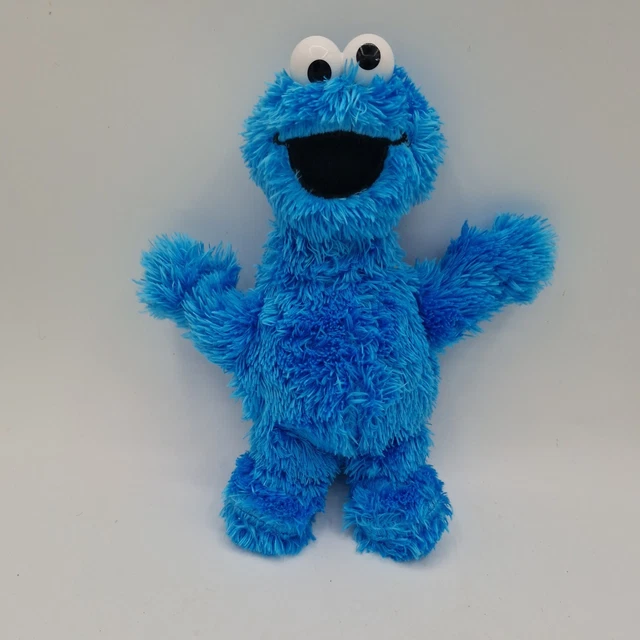 SESAME STREET COOKIE Monster Plush Soft Toy 9” Blue Hasbro 2013 £6.52 ...