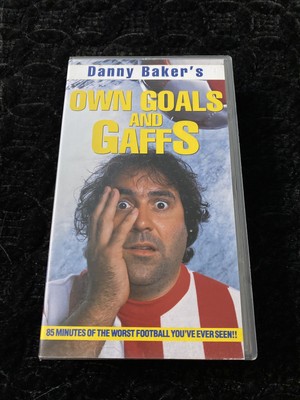 DANNY BAKER'S OWN Goals And Gaffs (VHS, 1992) £1.49 - PicClick UK