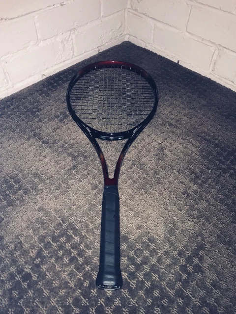 PRINCE EXCEL COMP-NEAR Flawless Condition-Grip4-New Hybrid Stringbed ...