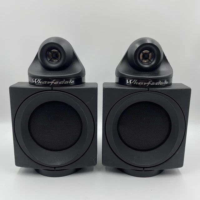 WHARFEDALE MODUS SUPER Cube Speakers Black with directional Tweeters £ ...