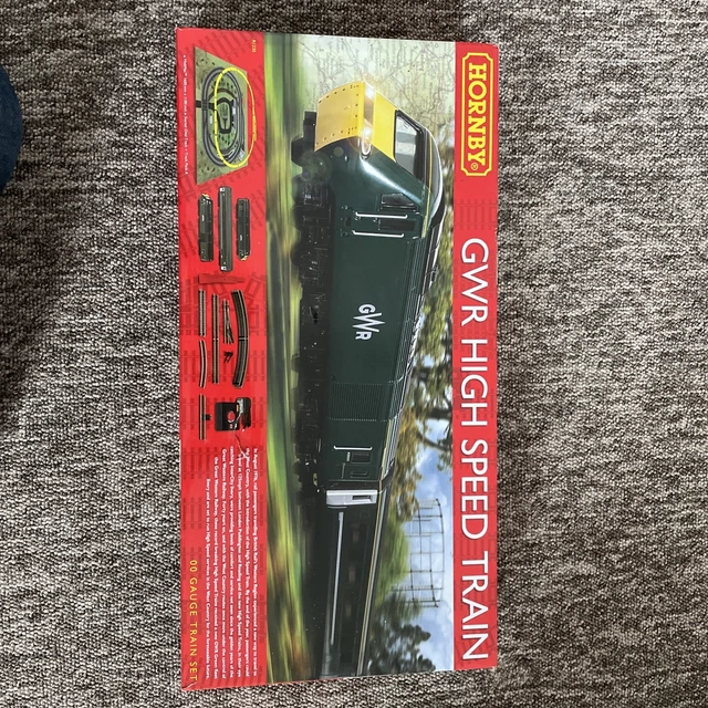 HORNBY R1230M GWR High Speed (HST) Analogue Train Set DCC Ready OO ...