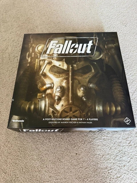 FALLOUT BOARD GAME inc rare and OOP expansions New California and ...