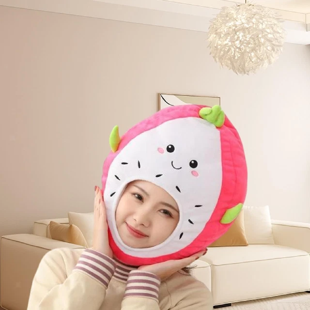DRAGON FRUIT HEADGEAR Hat Head Cover for Stage Show Birthday £14.90 ...