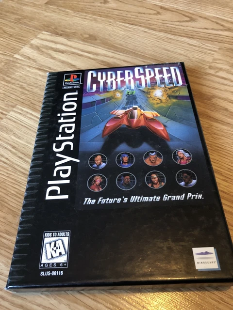 CYBERSPEED PS1 PLAYSTATION 1 One Long Box CC $40.00 - PicClick CA