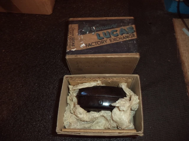 LUCAS B90 VOLTAGE Regulator Cut Out Type CFR2 6V NOS Morgan Austin ...