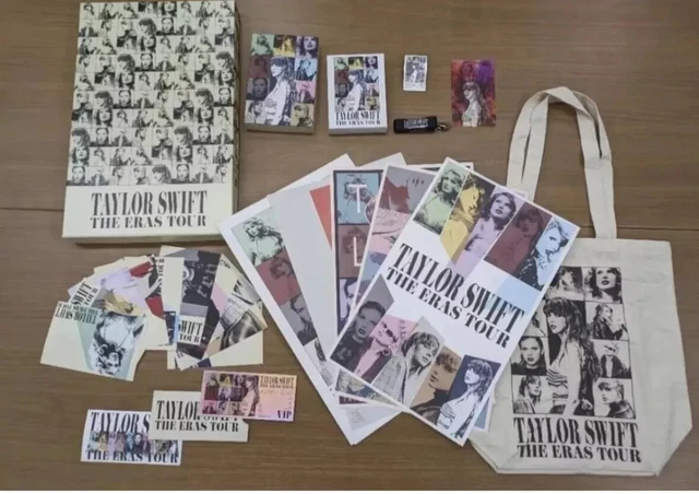 TAYLOR SWIFT - The Eras Tour - VIP Package Merch Box *COMPLETE* £34.99 ...