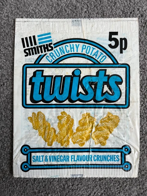 1970'S VINTAGE SMITHS Twists empty crisp packet £16.00 - PicClick UK
