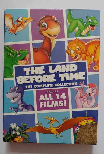 THE LAND BEFORE Time Complete Collection All 14 Films DVD 8-Disc Box ...