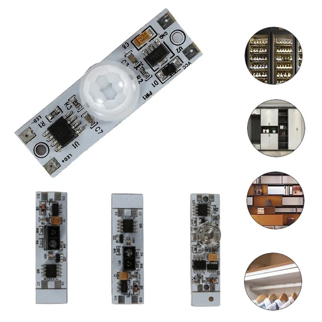 CHIP CONTROLLER MODULE Human Body Sensor Switch Infrared Induction ...