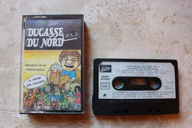 CASSETTE AUDIO DUCASSE DU NORD VOL 3 EUR 1,00 - PicClick FR