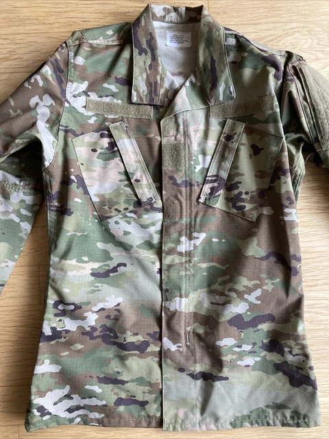 NEW US ARMY/US Air Force OCP Combat Uniform Multicam Coat, Size Small X ...