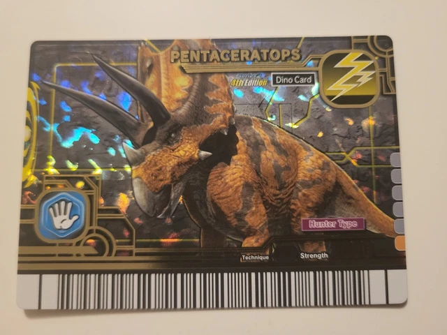 SEGA DINOSAUR KING Arcade S2 4th Ed. Card -Pentaceratops £25.00 ...