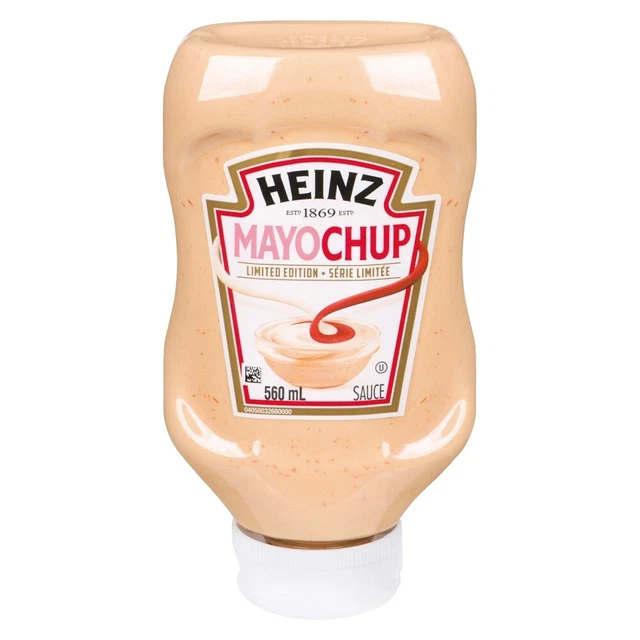 6 X BOUTEILLE de sauce mayochup Heinz 560 ml chacune - TOUJOURS FRAÎCHE ...