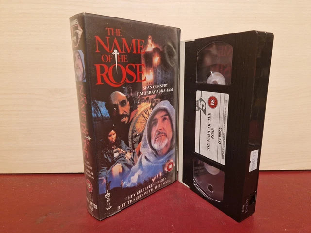 THE NAME OF The Rose - Sean Connery - PAL VHS Video Tape (H135) £1.99 ...