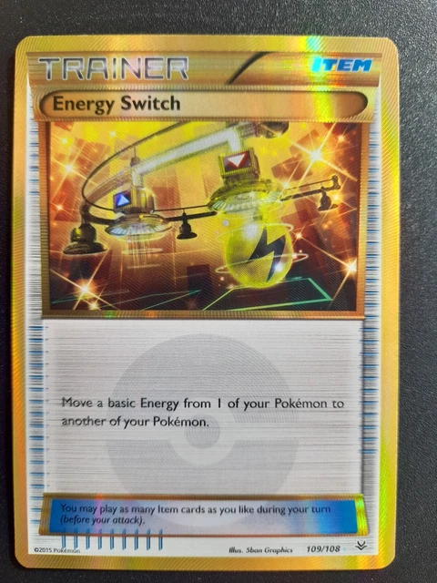 ENERGY SWITCH 109/108 Pokemon Tcg XY Roaring Skies Gold GLC EUR 21,32 ...
