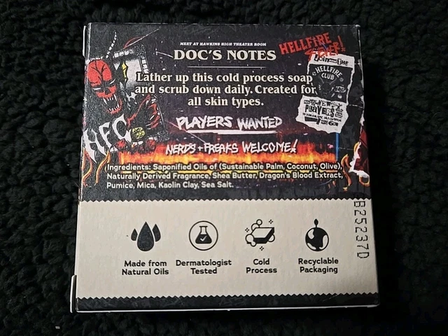 DR SQUATCH – Stranger Things – Hellfire & Beyond – Limited Edition Men ...