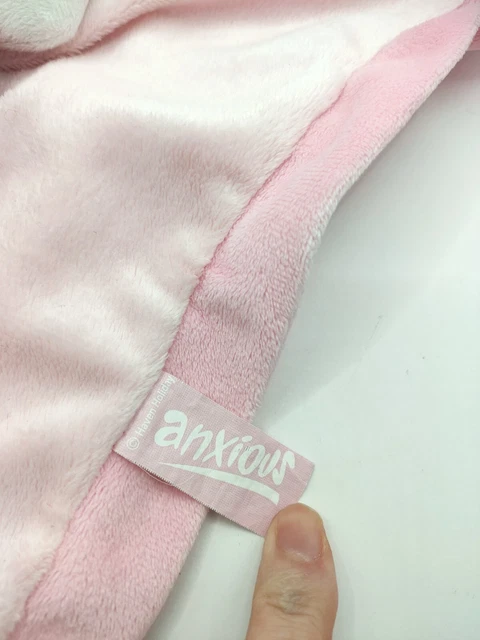 HAVEN HOLIDAYS ANXIOUS the elephant baby blanket blankie comforter soft ...