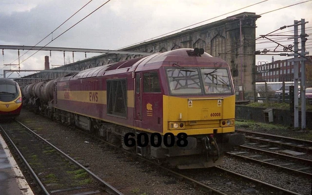ORIGINAL 35MM BRITISH RAILWAY NEGATIVE OF 60008 AT CARLISLE COPYRIGHT £ ...