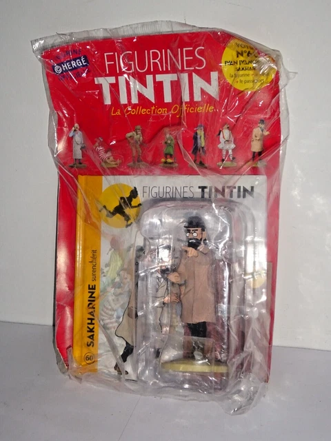 FIGURINE TINTIN COLLECTION officielle n°60 Ivan Ivanovitch Sakharine ...
