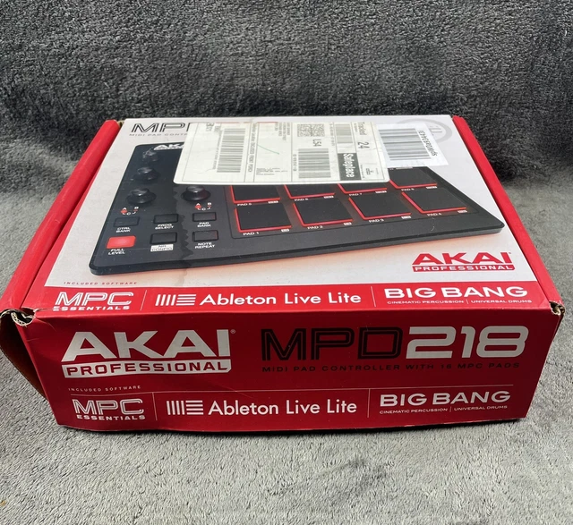 AKAI PROFESSIONAL MPD218 - MIDI Pad Controller/Drum Pad Maschine EUR 70 ...