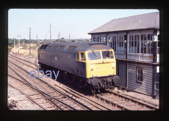 ORIGINAL 35MM SLIDE - Class 47/3 - 47380 light at Nuneaton on 14.8.83 ...