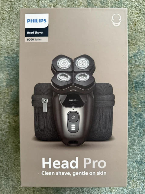 PHILIPS HEAD SHAVER Pro 9000 Skull Shaver, 360° Head, HS9980/15 £89.10 ...
