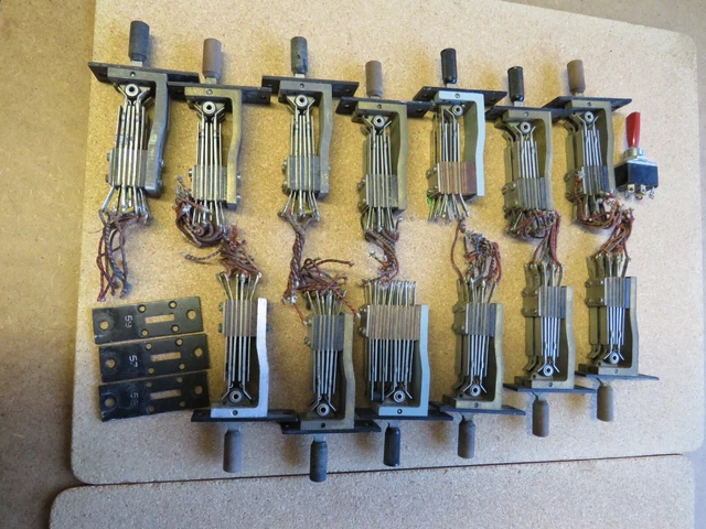 GPO LEVER SWITCHES, box off 13, used, please check out the photos £31. ...